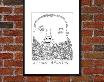 Action bronson | Etsy