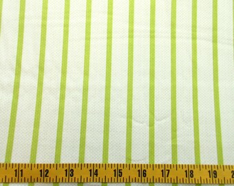 Lime stripe fabric | Etsy