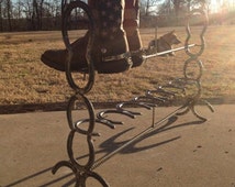 Popular items for horseshoe boot rack on Etsy
