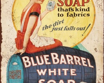 Vintage soap sign | Etsy