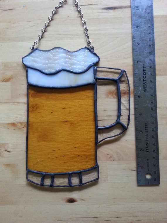 Stained Glass Beer Mug