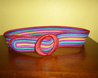 Multi color belt | Etsy