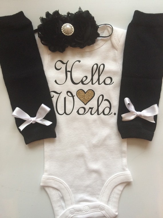 NEWBORN Baby Girl outfit Coming home outfit by AboutASprout