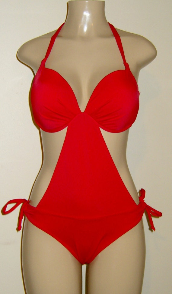 Push Up Monokini Custom Made Underwires Sexy