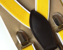 Popular items for yellow suspenders on Etsy