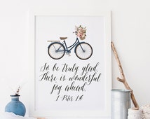 Popular items for bicycle wall art on Etsy