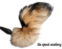 Tail Butt Plug, 16" Japanese Raccoon/Tanuki Tail Plug, with BENDABLE ...