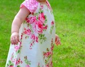 Items similar to Toddler Girls Peasant Dress Made to Order in Size 6 ...