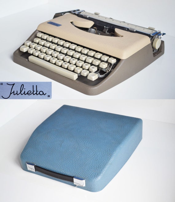 Vintage Small Typewriter Julietta Rare Portable Typewriter