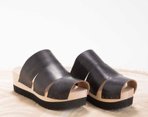 Unique hand painted clogs related items | Etsy