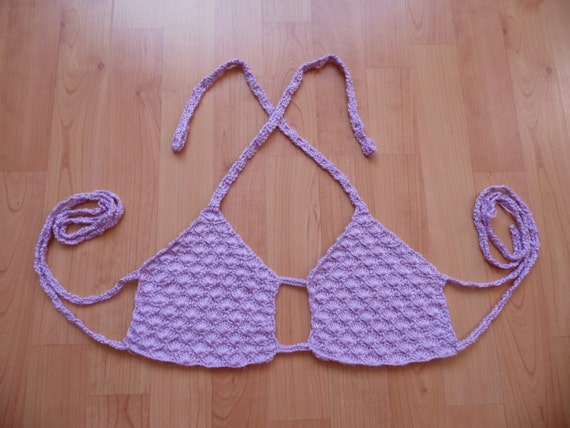 Crochet Bikini Pattern Crochet Bikini Top by LOVEKNITCROCHET