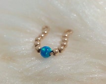 Popular items for opal septum ring on Etsy