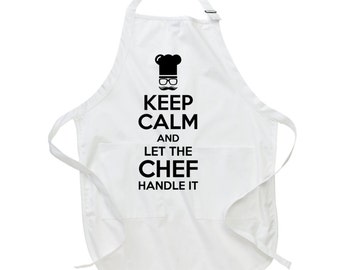 Lets cook apron | Etsy