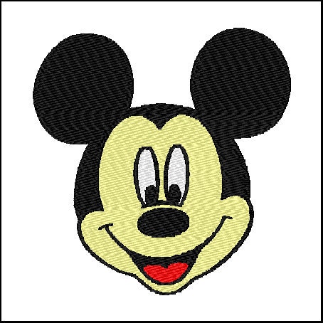 Mickey Mouse Embroidery Design