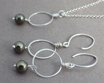 Popular items for pyrite jewelry on Etsy