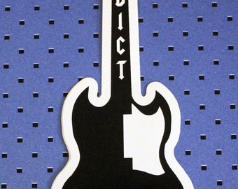 Gibson guitar decal | Etsy