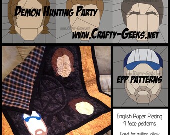 HOWL Quilt Block Pattern Wolf UPDATED