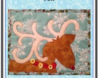 Fall Cat Tea Towel Applique Pattern From by quiltdoodledesigns