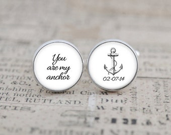 Nautical cufflinks | Etsy