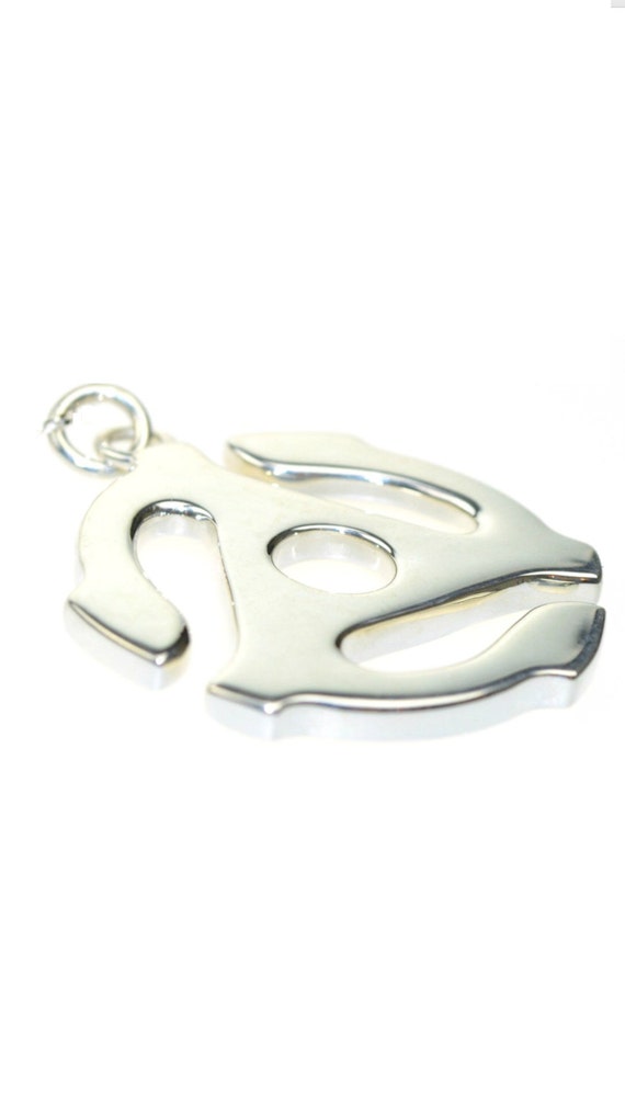 BIG 45 RPM Record Adapter center soild sterling by silver999