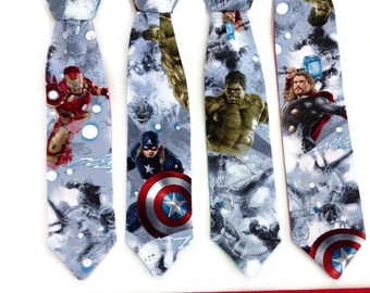 Iron man necktie | Etsy