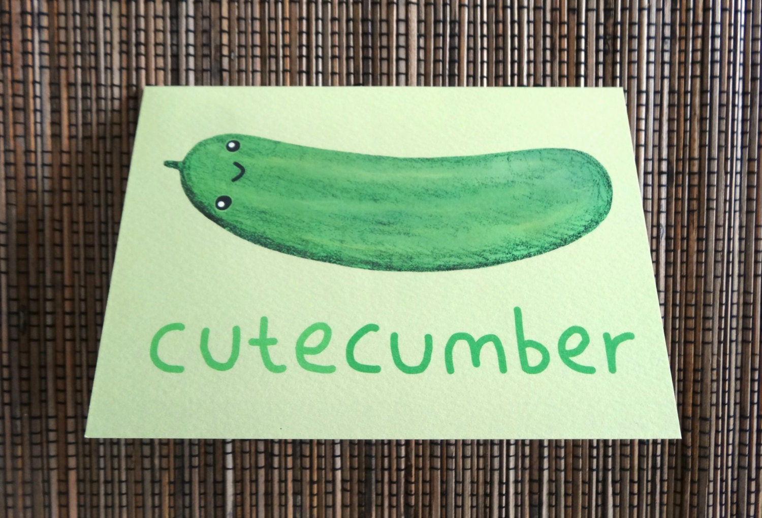 Cutecumber Card