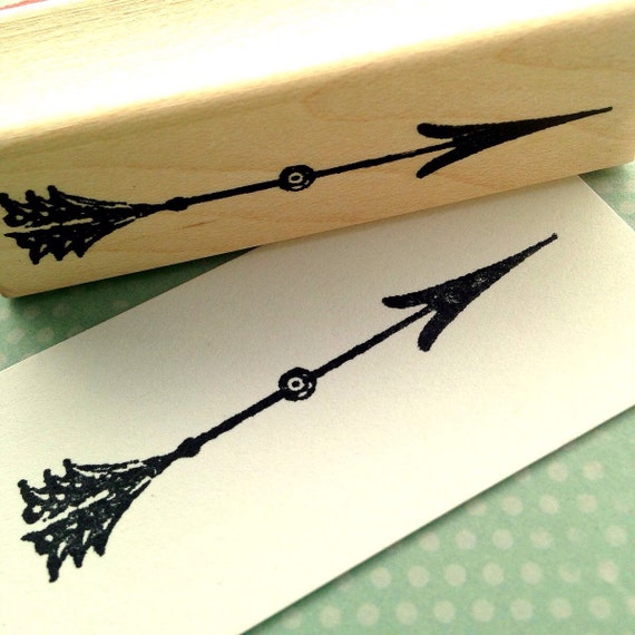 Arrow Rubber Stamp 6417