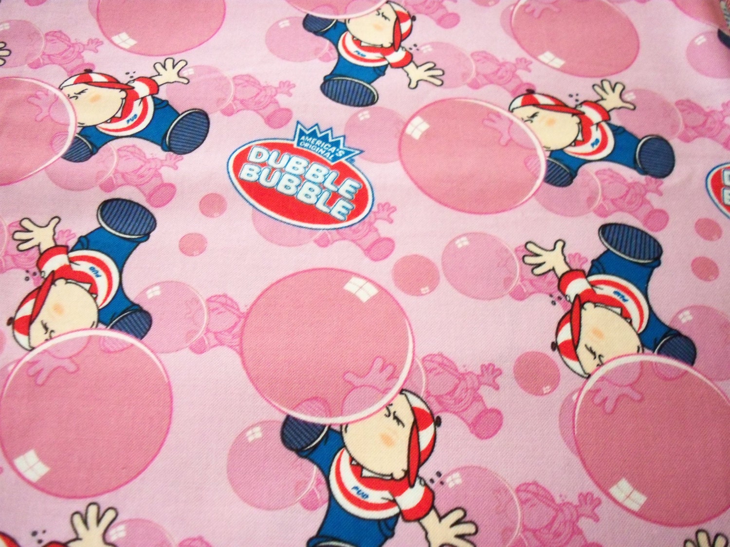 Double Bubble Gum Fabric America's Original Bubble Gum