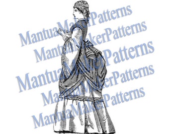 Mantua Maker Historical Sewing Patterns by MantuaMakerPatterns