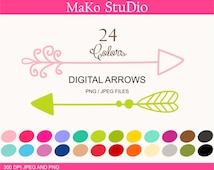 Popular items for clip art arrow on Etsy