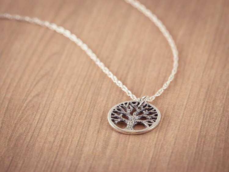 SALE Tree of Life Necklace Chain Tree of by StarlingDesignShop
