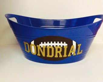 Football bucket | Etsy