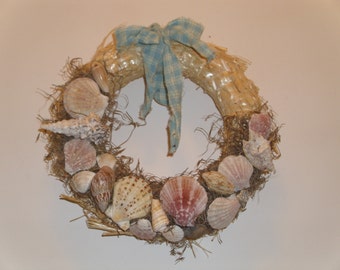 Seashell wreath | Etsy