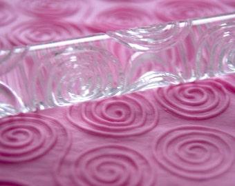 Cold Porcelain Polymer Clay Embossing Acrylic by AmGiftShoP