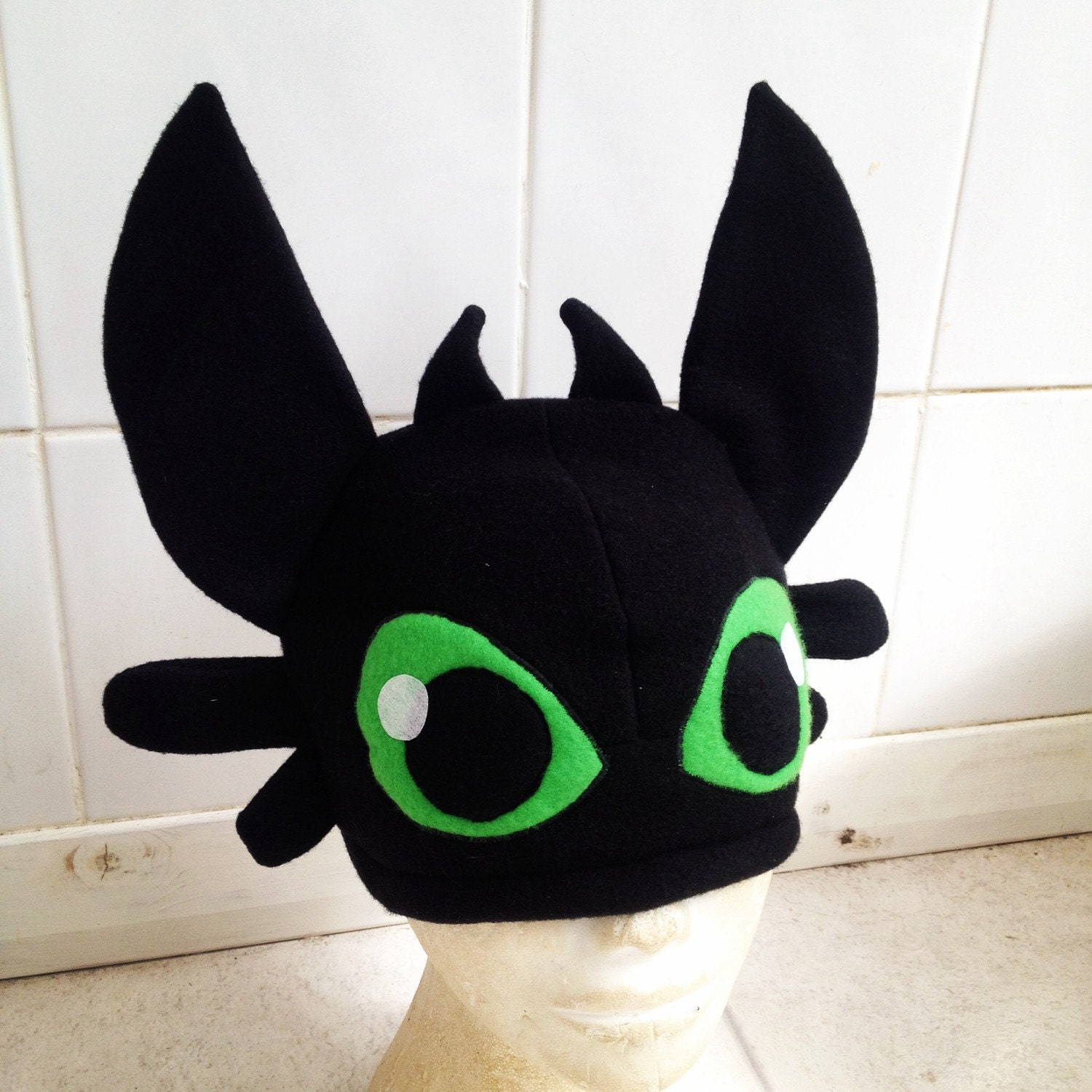 Homemade toothless hat by KurtabraHats on Etsy