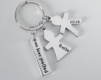 Father daughter ring | Etsy