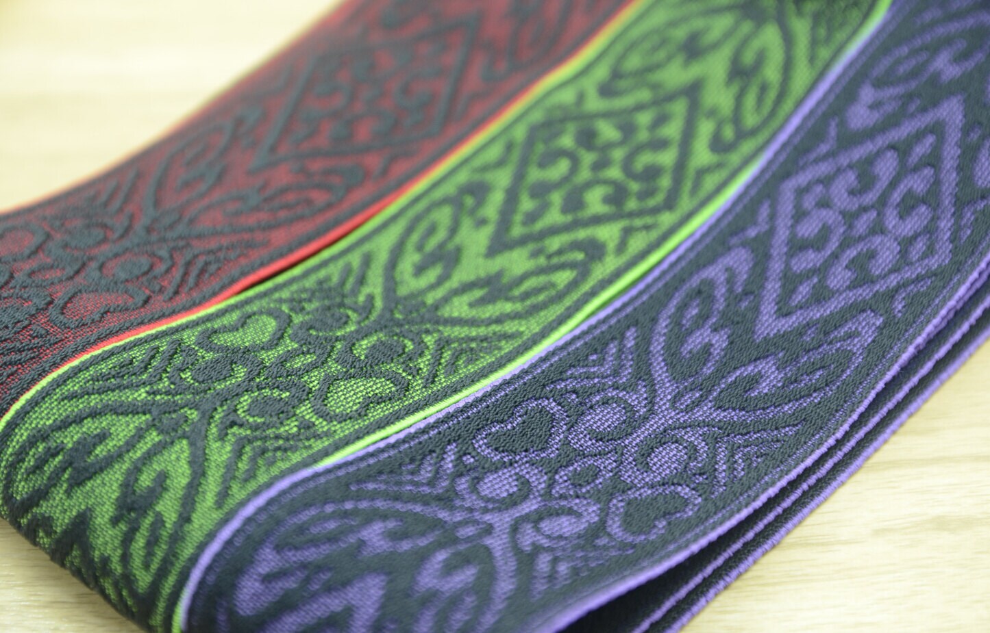 2 inch 50mm Wide Embroidery Jacquard Elastic Band Waistband