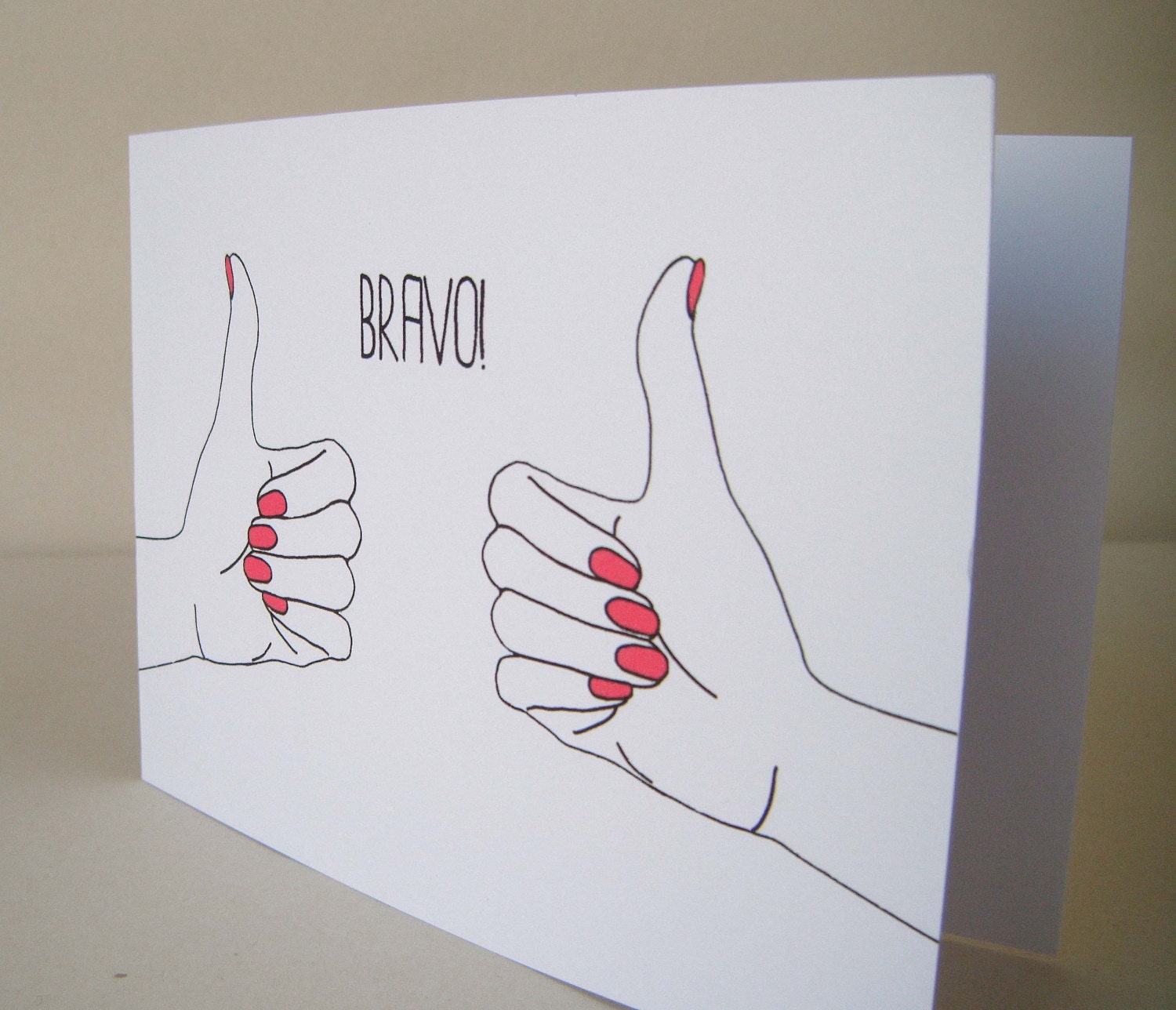 Double congratulations card by Miskacreations on Etsy