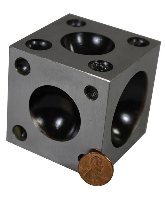 Steel Dapping Block 2-1/2 x 2-1/2 DA1250