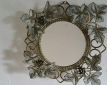 Popular items for wrought iron mirror on Etsy