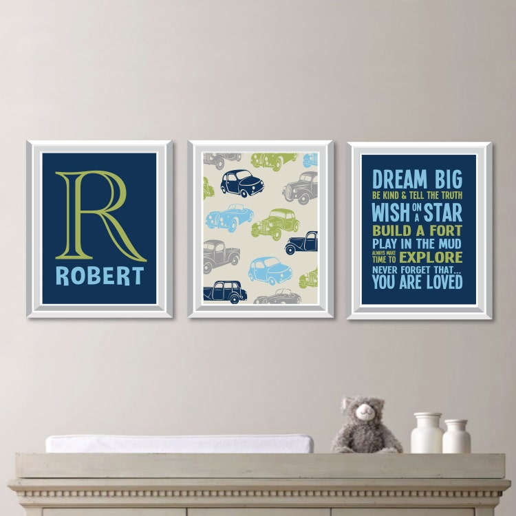 Baby Boy Nursery Decor. Baby Boy Nursery by RhondavousDesigns2