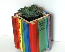 Popular items for book planter on Etsy