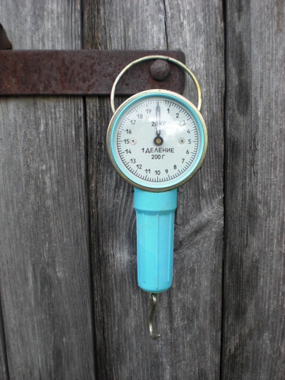 Old weight scale soviet USSR industrial scale manual