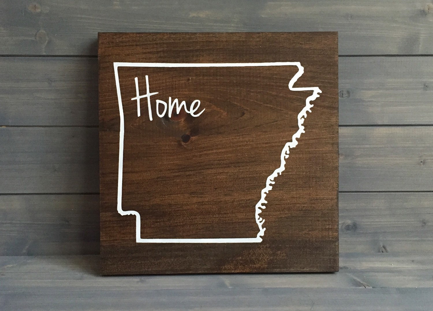 Pick Colors Arkansas Wood Sign Custom Arkansas State Sign