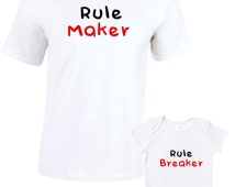 Unique rule breaker related items | Etsy