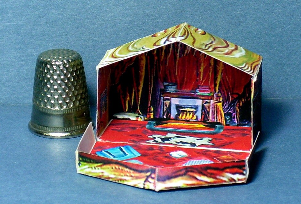 Troll House Troll Cave Dollhouse Miniature by LCminiatures
