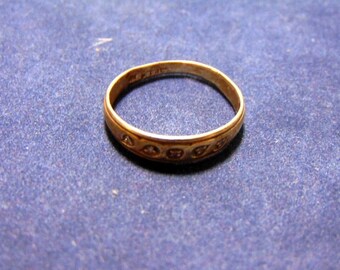 Diamond chip ring | Etsy