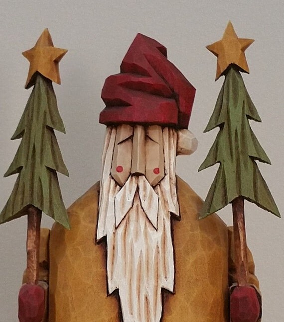 Jolly Tree Santa