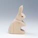 Rabbit Figurine Wood Bunny Toys Wooden Toys Toddler Toys
