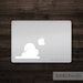 Dollar Sign Mac Apple Logo Cover Laptop Vinyl Decal by GRCDecals